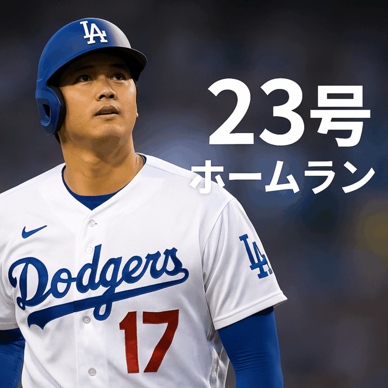 大谷翔平、23号ホームランで長嶋茂雄氏を追悼｜静かなる敬意 | 大谷と歩く、英語とアメリカ